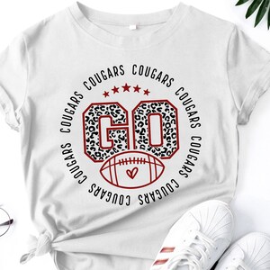 Go Cougars Football SVG PNG, Cougars Svg,leopard Go Cougars Svg,cougars ...