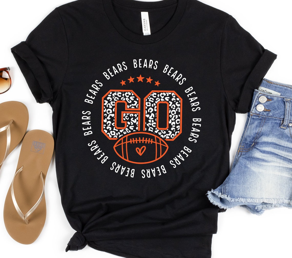 Go Bears Football SVG PNG Bears Svgleopard Go Bears - Etsy