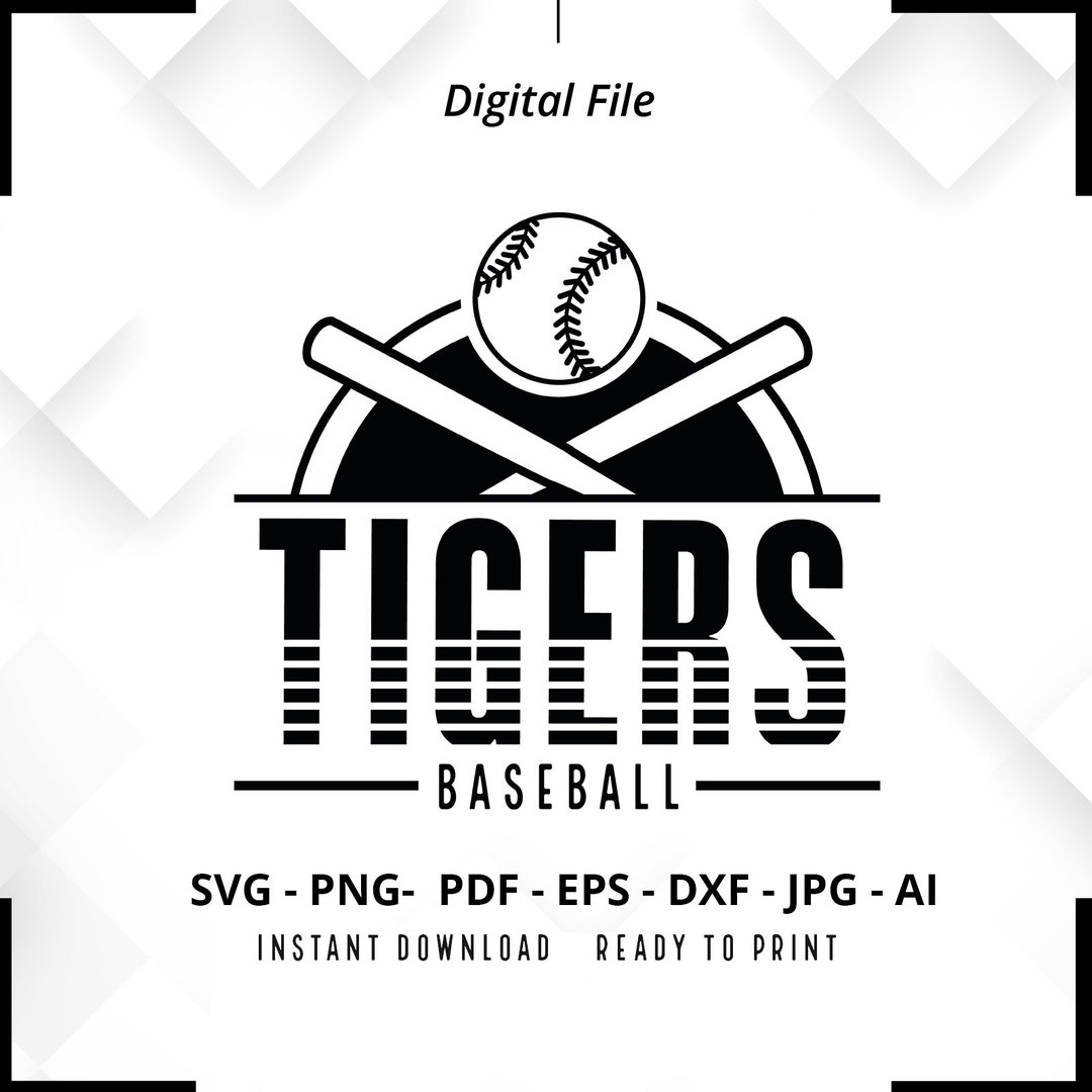 Tigers Baseball SVG PNG, Tigers Svg, Baseball Svg, Tigers Shirt Svg ...