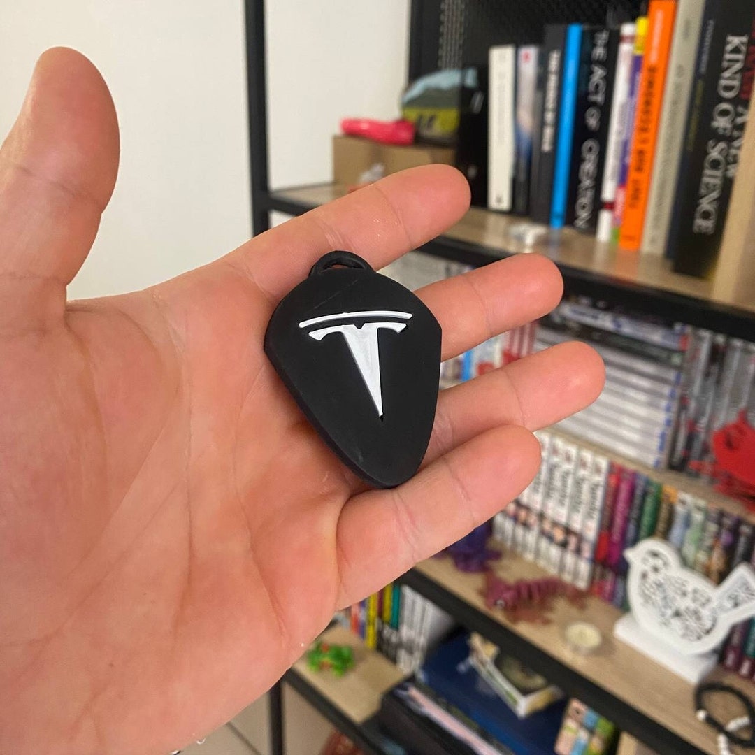 Tesla Logo Porte-clé Imprimé En 3D Modèle Tesla Porte-clé - Etsy