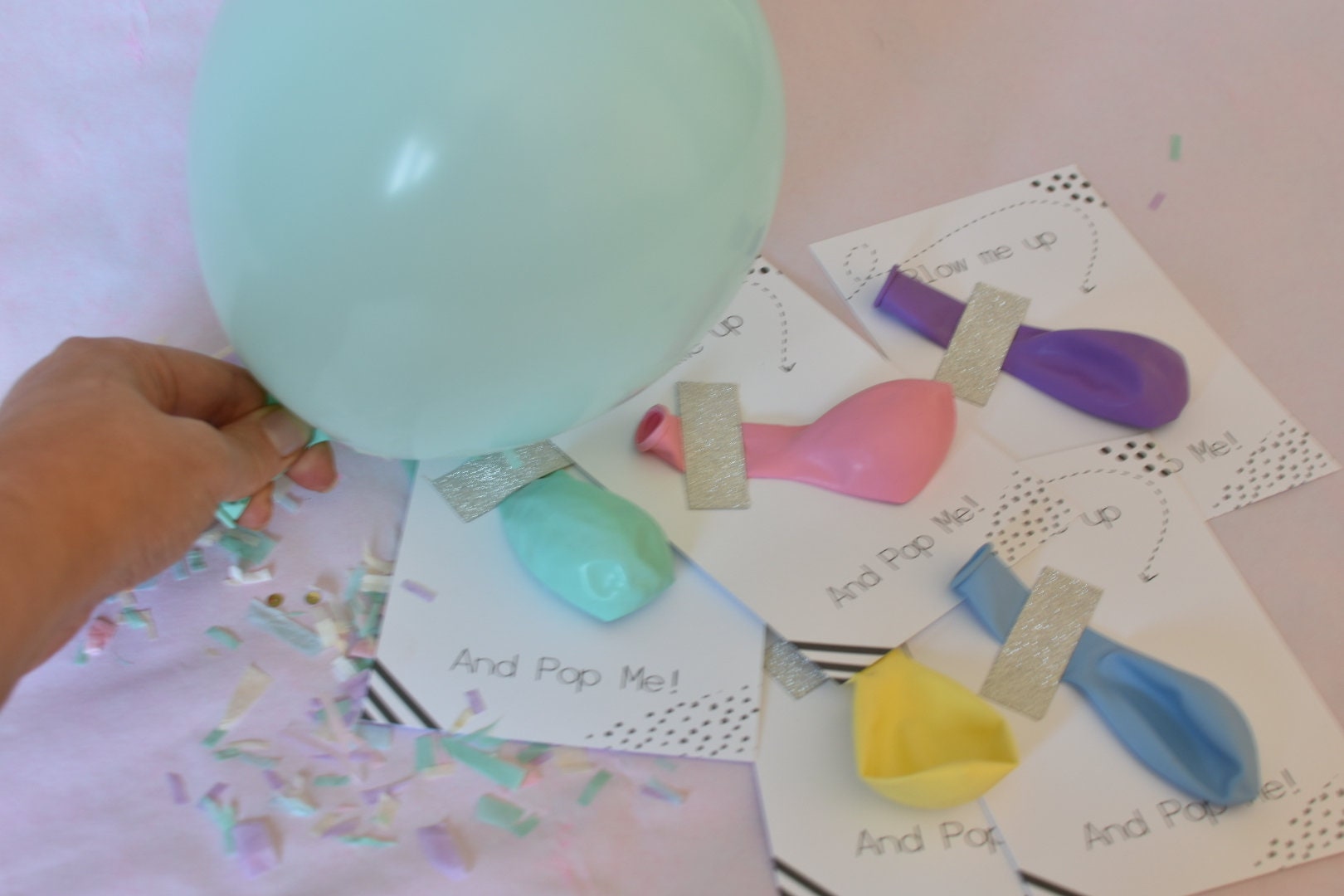 Pastel Birthday Party Invitation / Kids Party Invitations / - Etsy