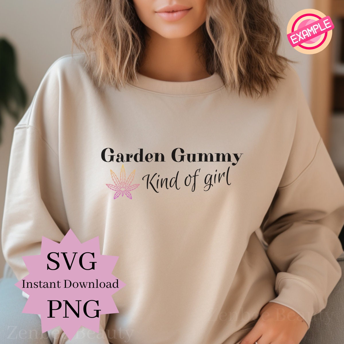 Garden Gummy Girl Svg Png Instant Digital Download, Svg Cut Files, Svg ...