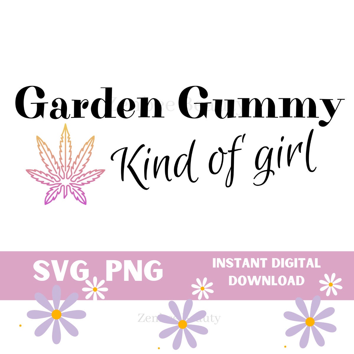 Garden Gummy Girl Svg Png Instant Digital Download, Svg Cut Files, Svg ...