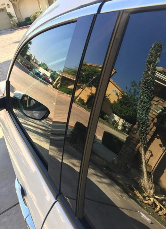 GLOSSY BLACK PILLAR Posts Overlay Trim Piano Black for 2019 2024 Dodge Ram 1500 Crew Cab 4PC Etsy