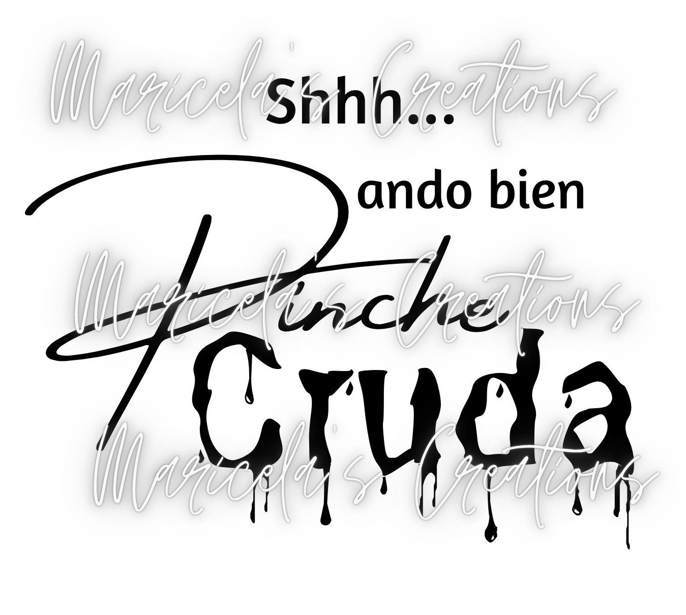 Bien Pinche Cruda Svg, Cruda SVG, Cruda, Borracha Svg, Latina, Latina ...