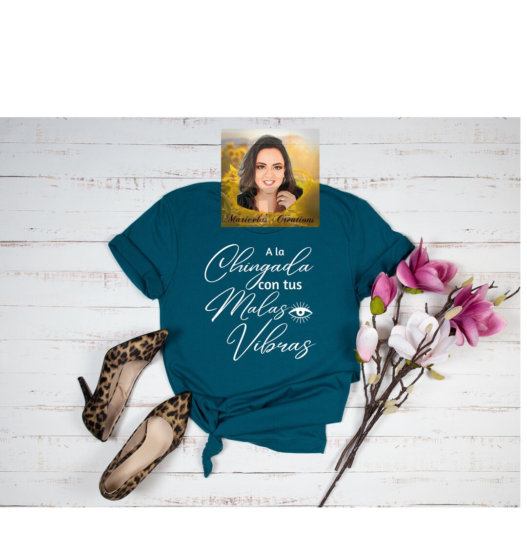 Malas Vibras Svg, Spanish SVG, Latina SVG, SVG Para Playeras, Bad Vives ...