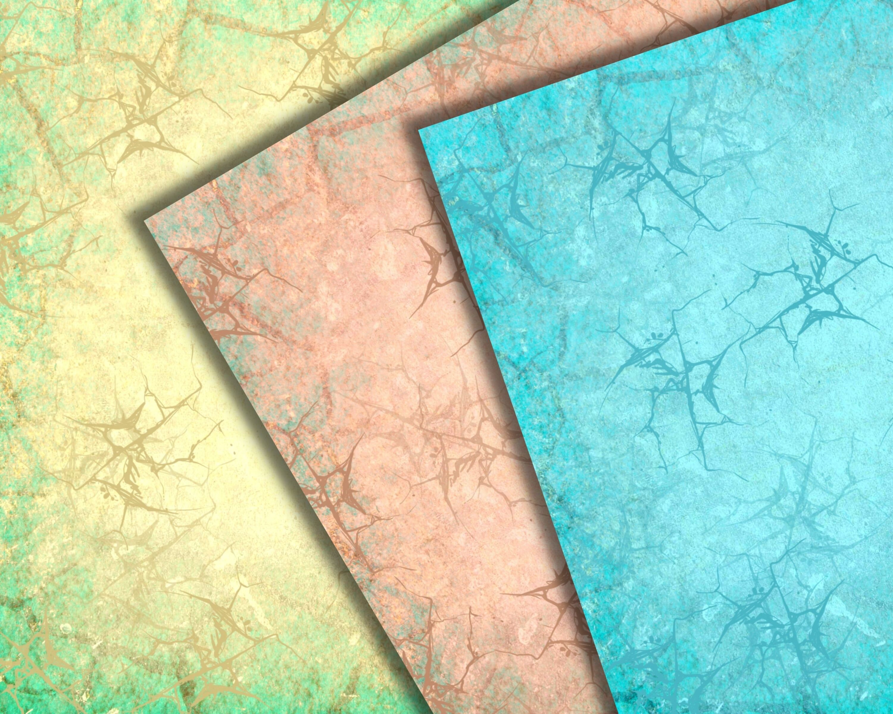 Crackle Textures Digital Paper,colorful Crackle Backgrounds,cracked ...