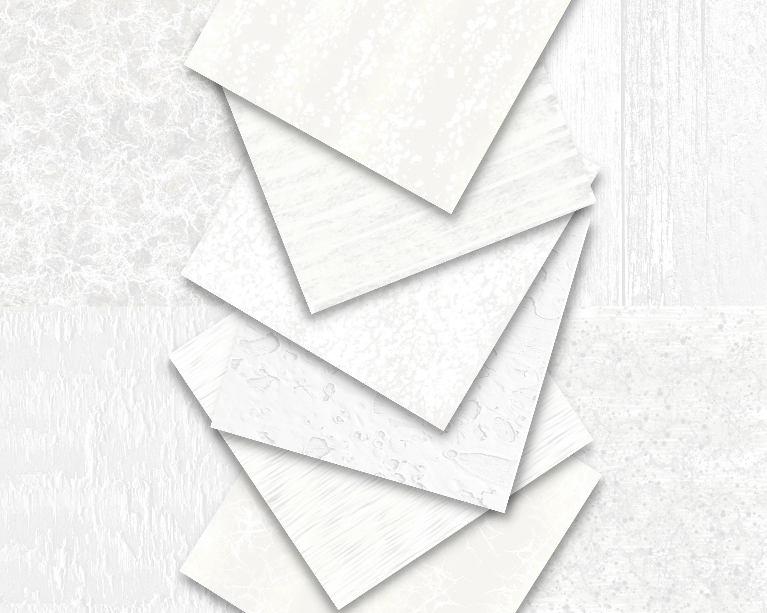 White Textures Digital Paper,soft White Background,white Scrapbook ...