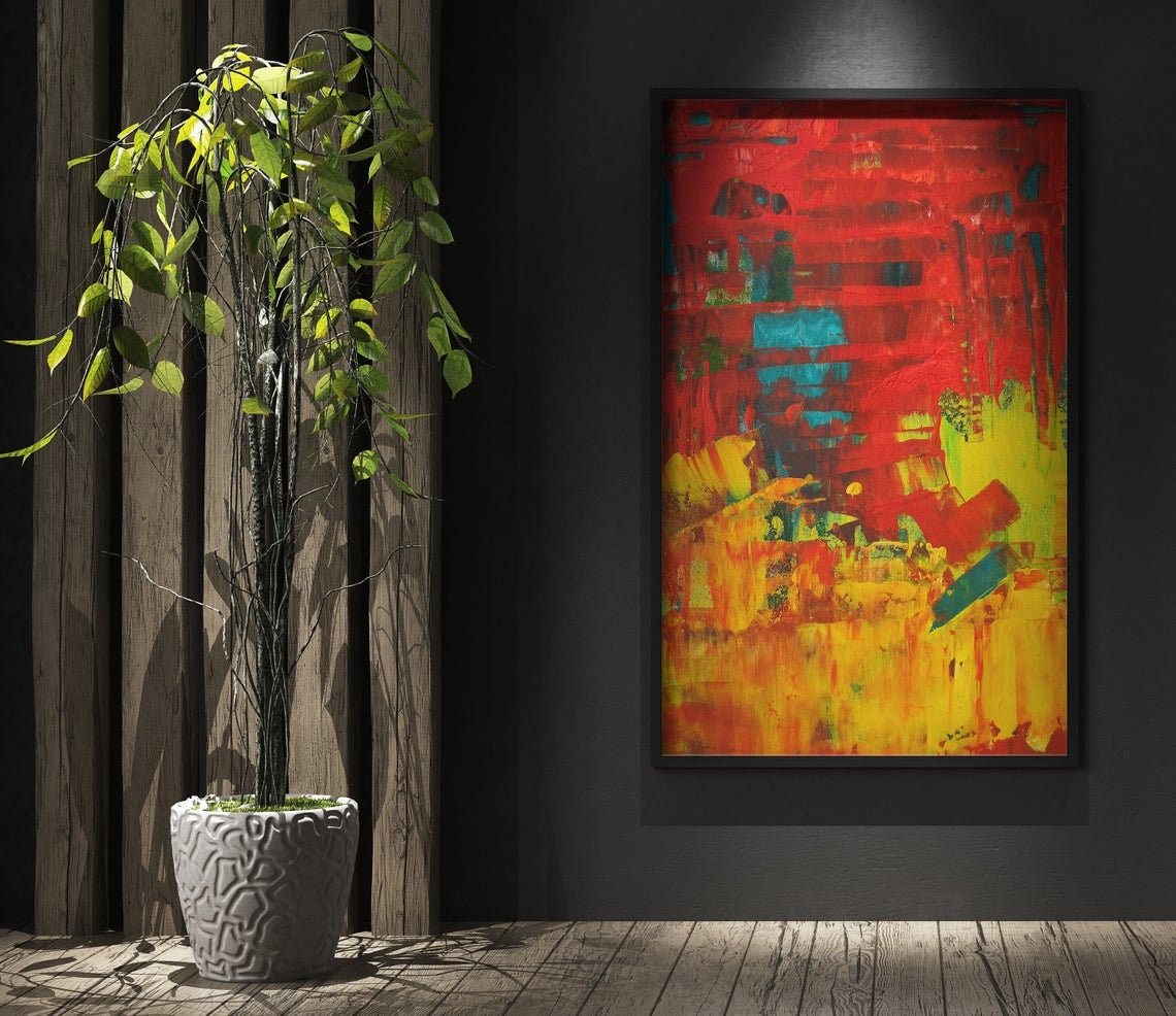 Gerhard Richter Abstract Painting