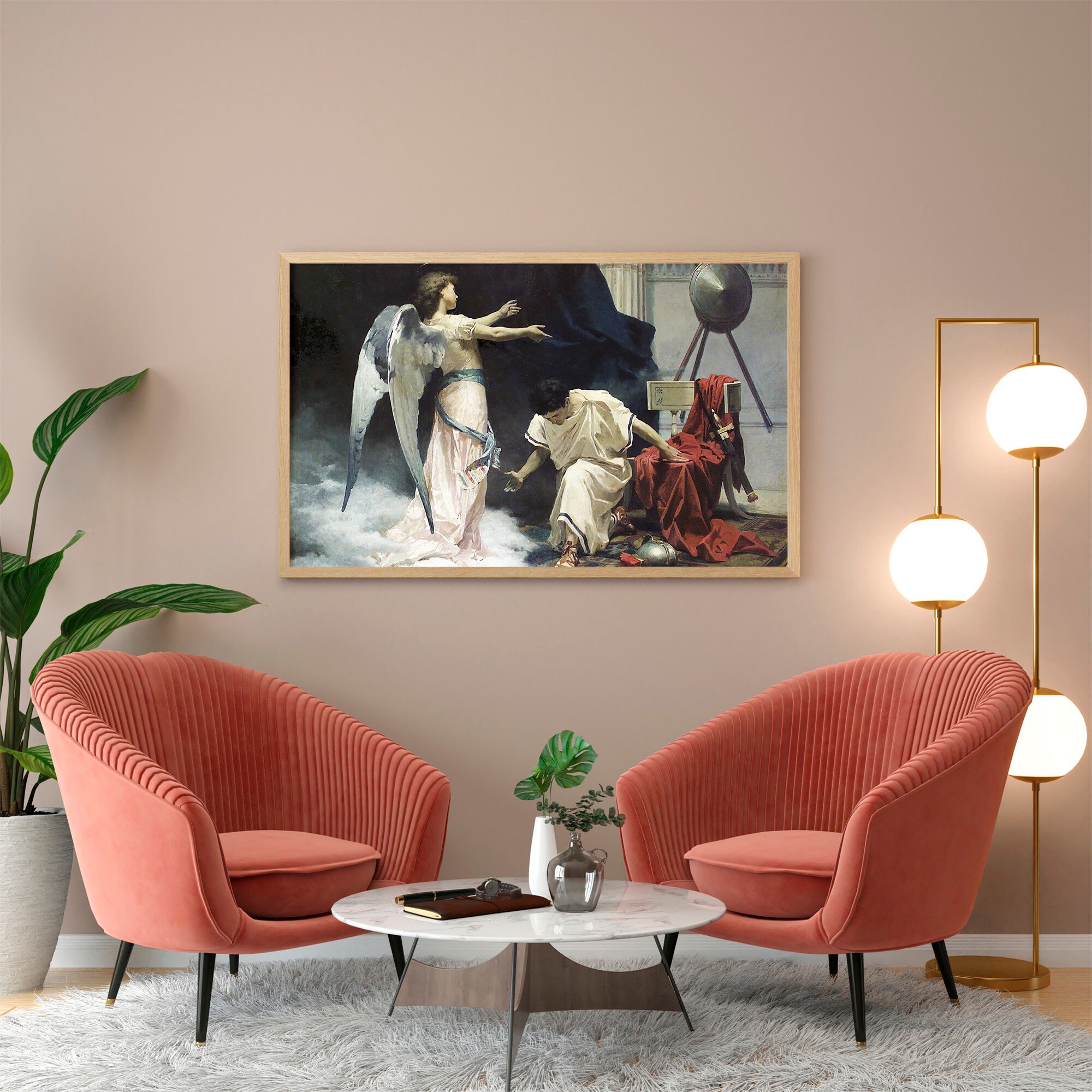 Gioacchino Pagliei the Angel Appears to Cornelius the - Etsy