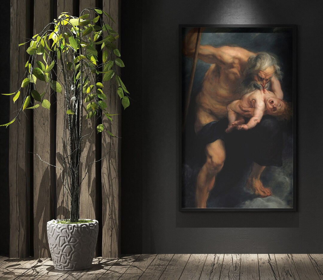 Peter Paul Rubens Saturn Devouring His Son High Quality - Etsy
