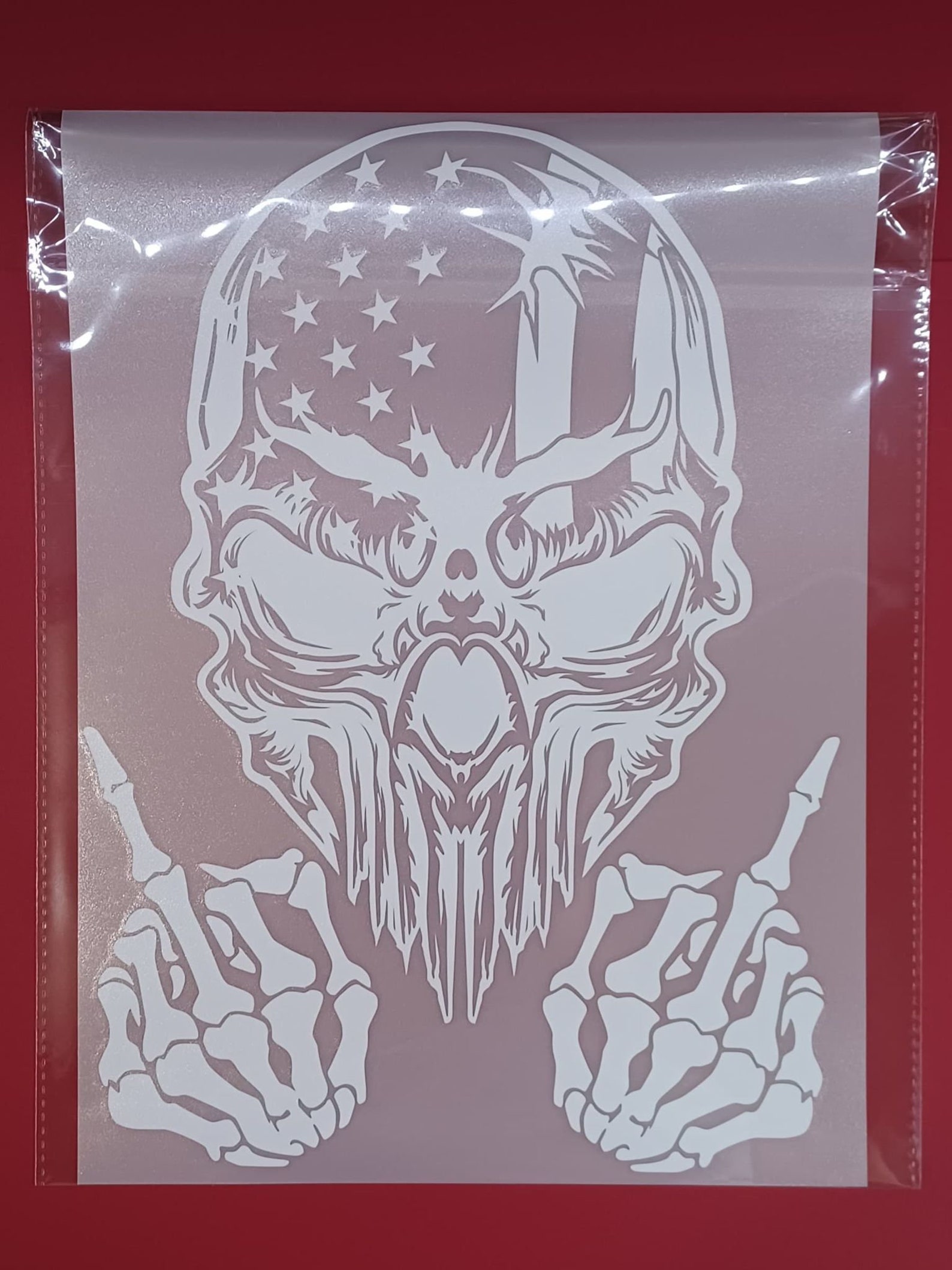 Large Skull Decal Make a Statement With This Punisher Skull - Etsy