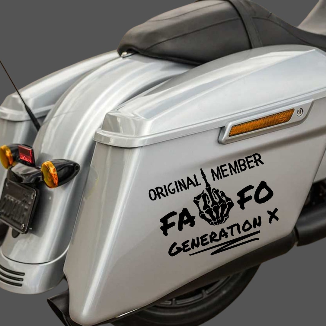 Original Member FAFO Generation X Sticker Gen X Bumper Sticker, Window ...