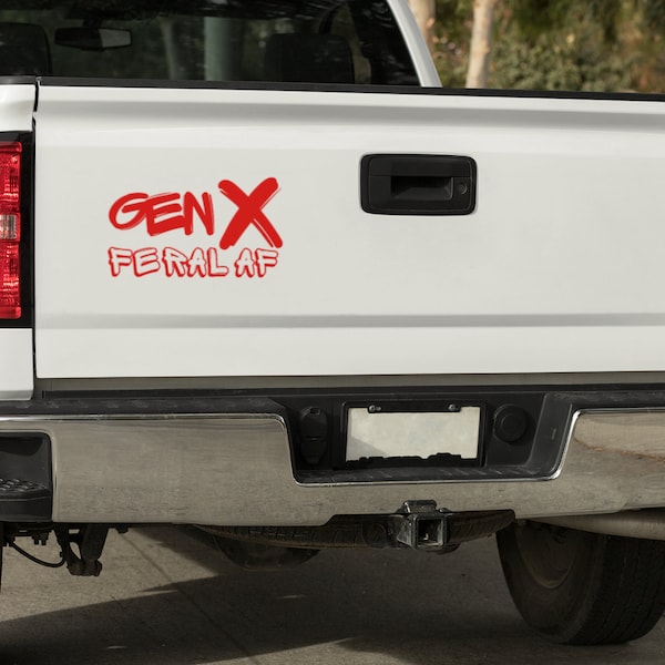 Gen X the Feral Generation Svg - Etsy