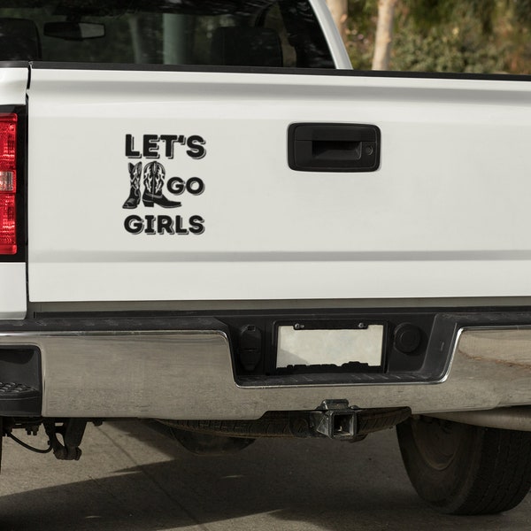 Cowgirl Decal - Etsy