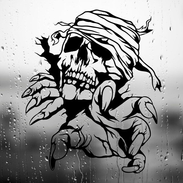 Skull Break Through - Etsy