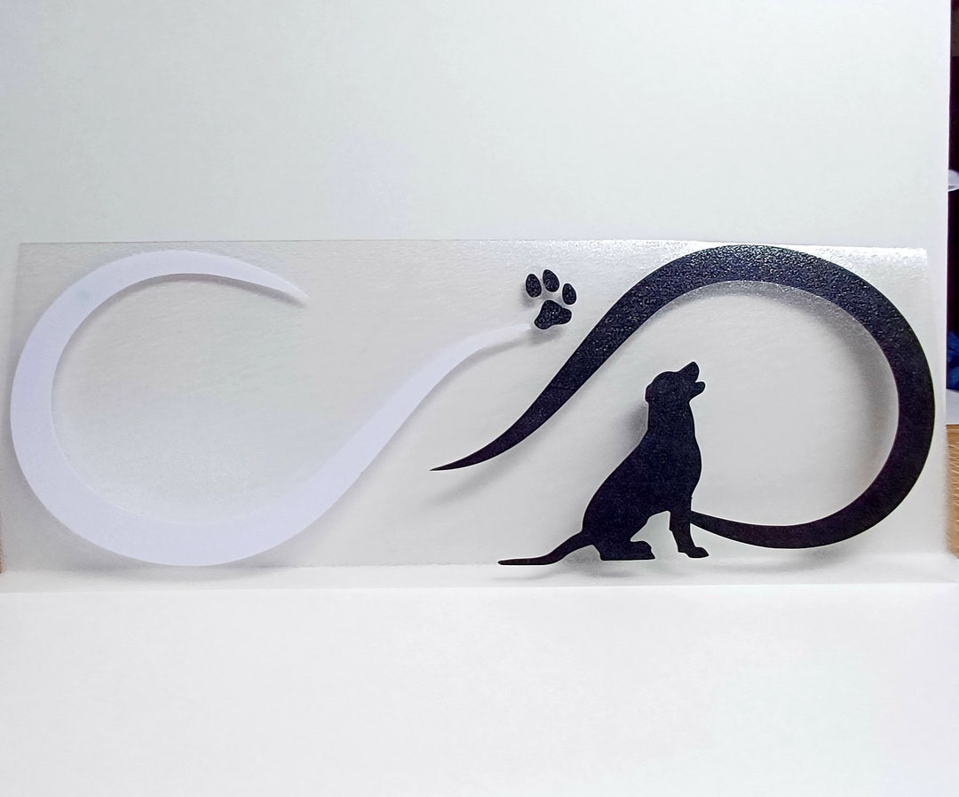 Dog Infinity Vinyl Decal, Window Decal, Bumper Sticker Decal - Etsy