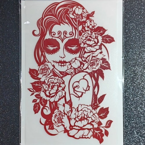 Day of the Dead Head Decal Vinyl Stickercars Trucks Vans - Etsy