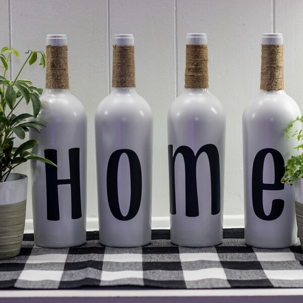 Upcycled Wine Bottle - Etsy