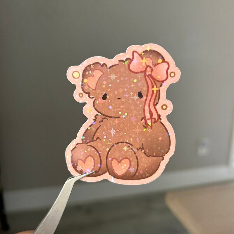 Teddy Bear Stickers - Etsy