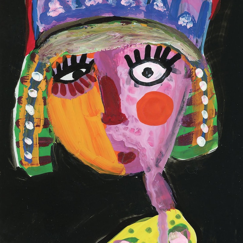 Fauvism Face Art - Etsy