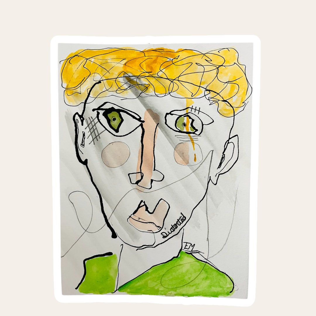 Abstract Original Face Art; Original Abstract Face Art; Outsider Art ...
