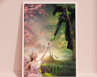 Rolled Posters, Movie Poster for Wicked, Musical Art Print, Broadway ...