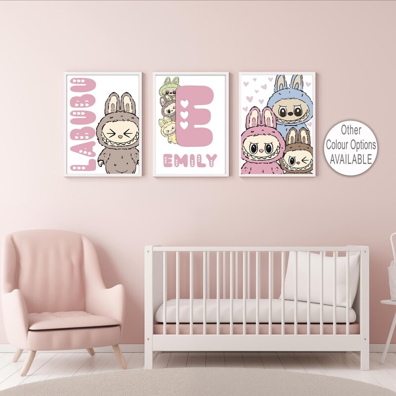 Labubu Poster With Frame - Etsy