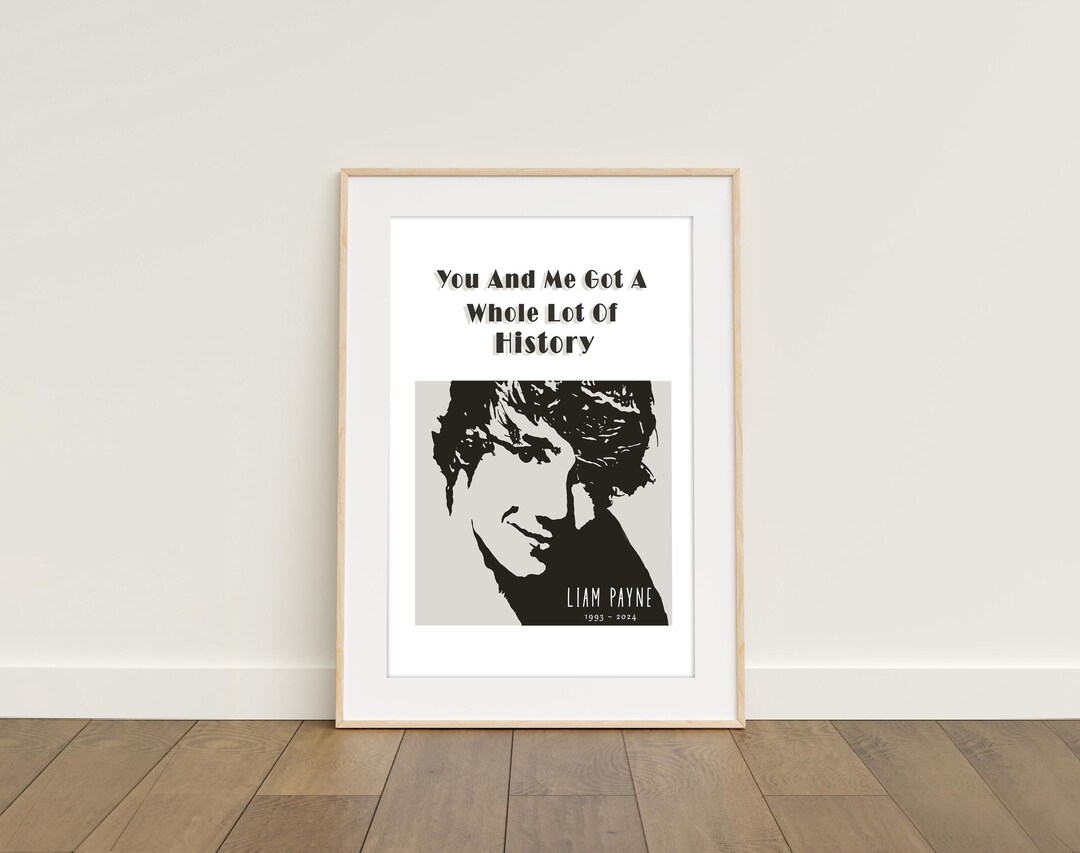 Liam Payne Poster, One Direction Wall Art, 1D Poster, Fan Memorabilia ...