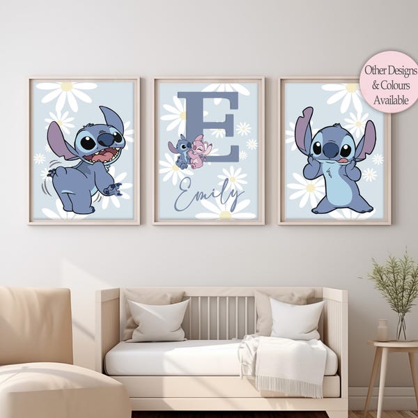 Stitch nombre personalizado - Etsy México