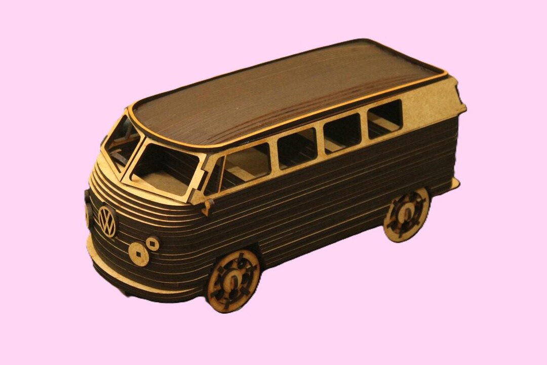 VW Bus Combi Puzzle Digital File EPS - Etsy
