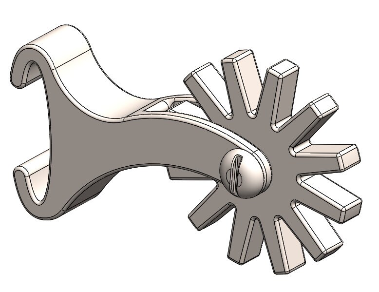 Spur Rowel Clipart