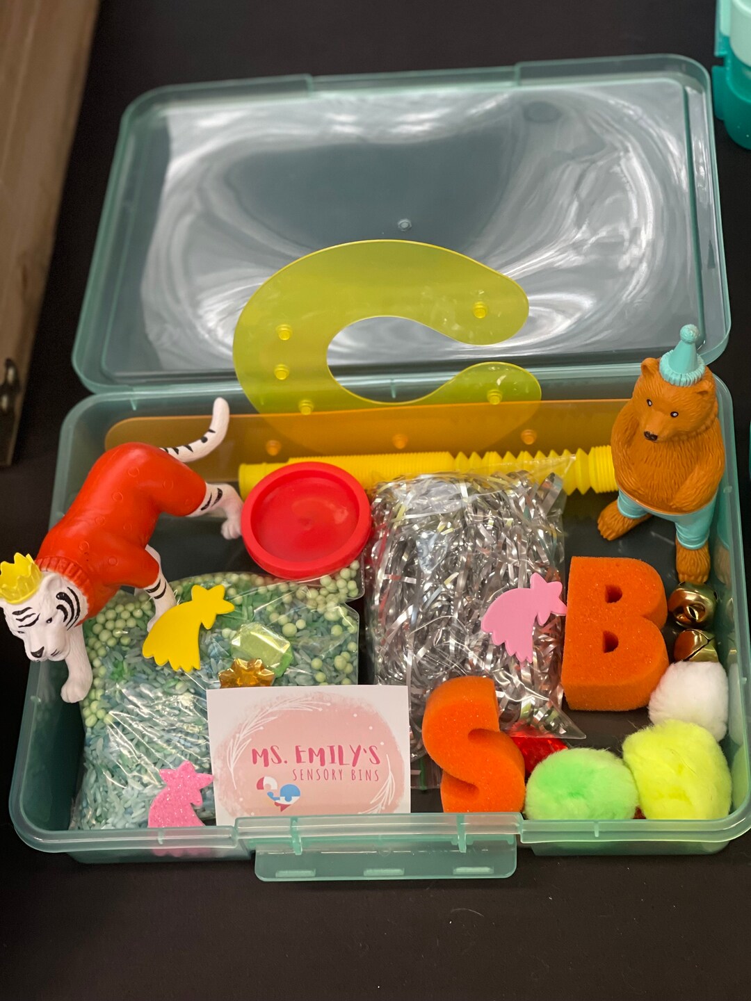 Circus Friends Sensory Bin - Etsy