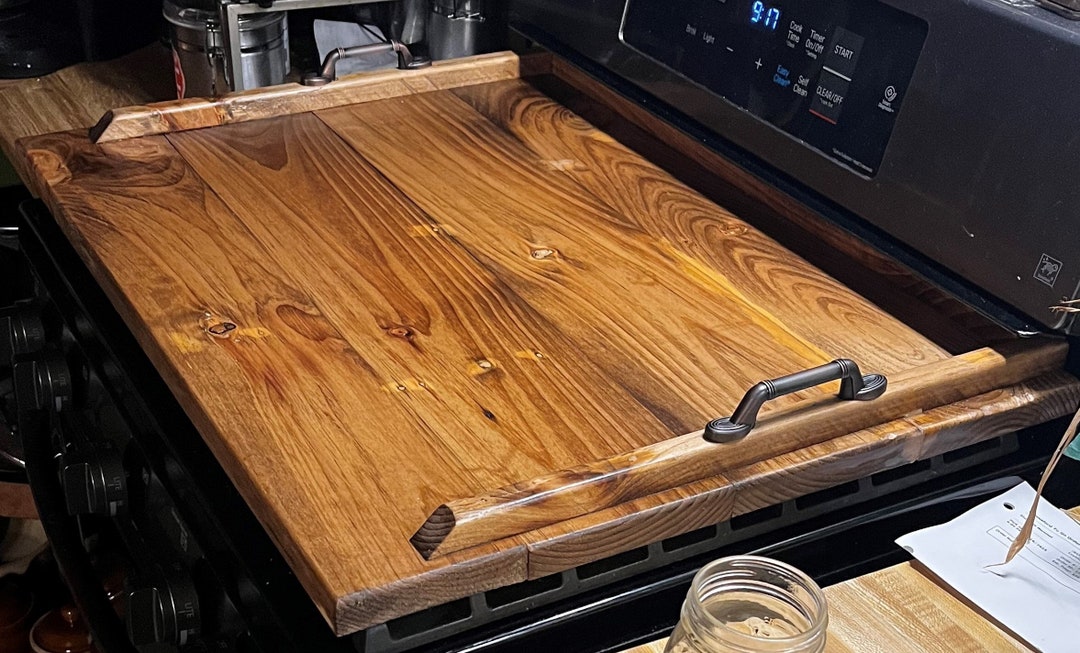 Reclaimed Wood Stover Topper - Etsy