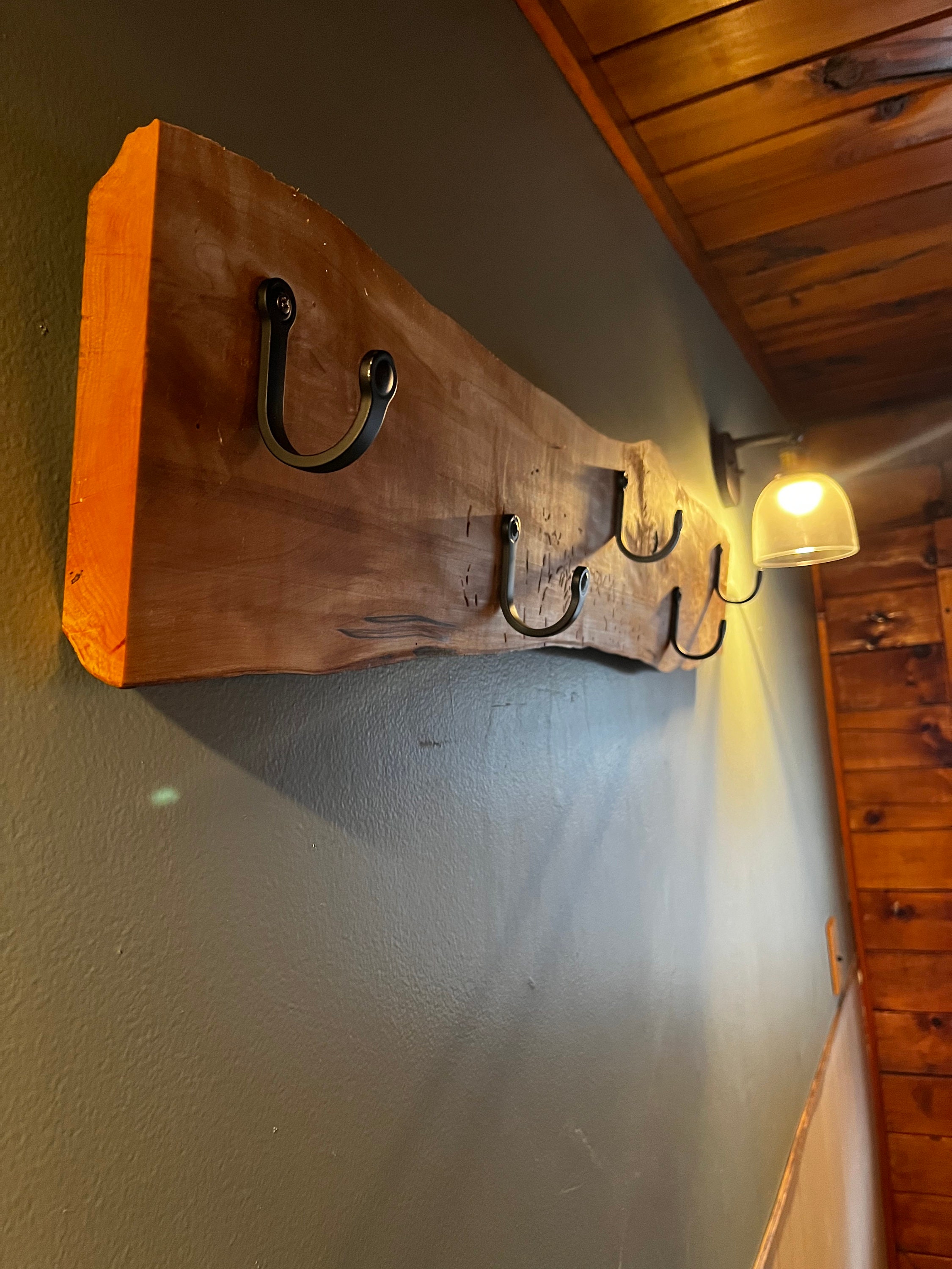 Custom Slab Coat Rack - Etsy