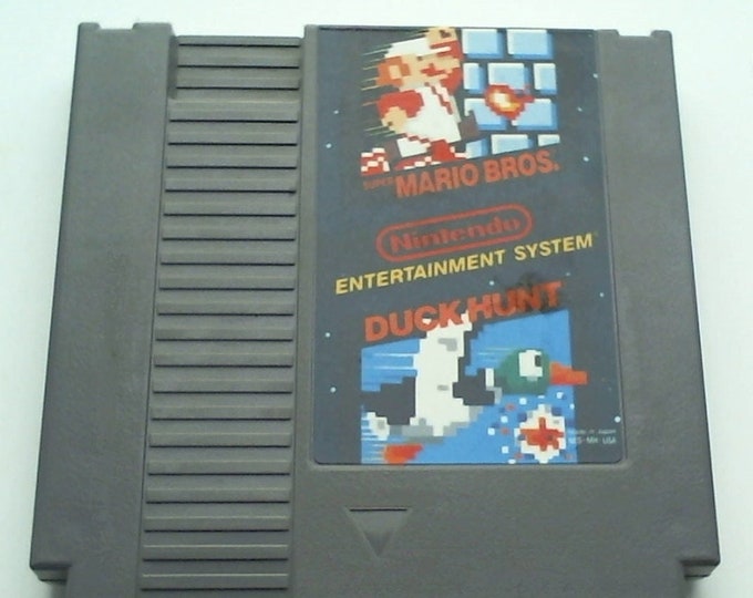 VINTAGE SUPER MARIO Bros. Duck Hunt/nintendo Video Game/1980s - Etsy