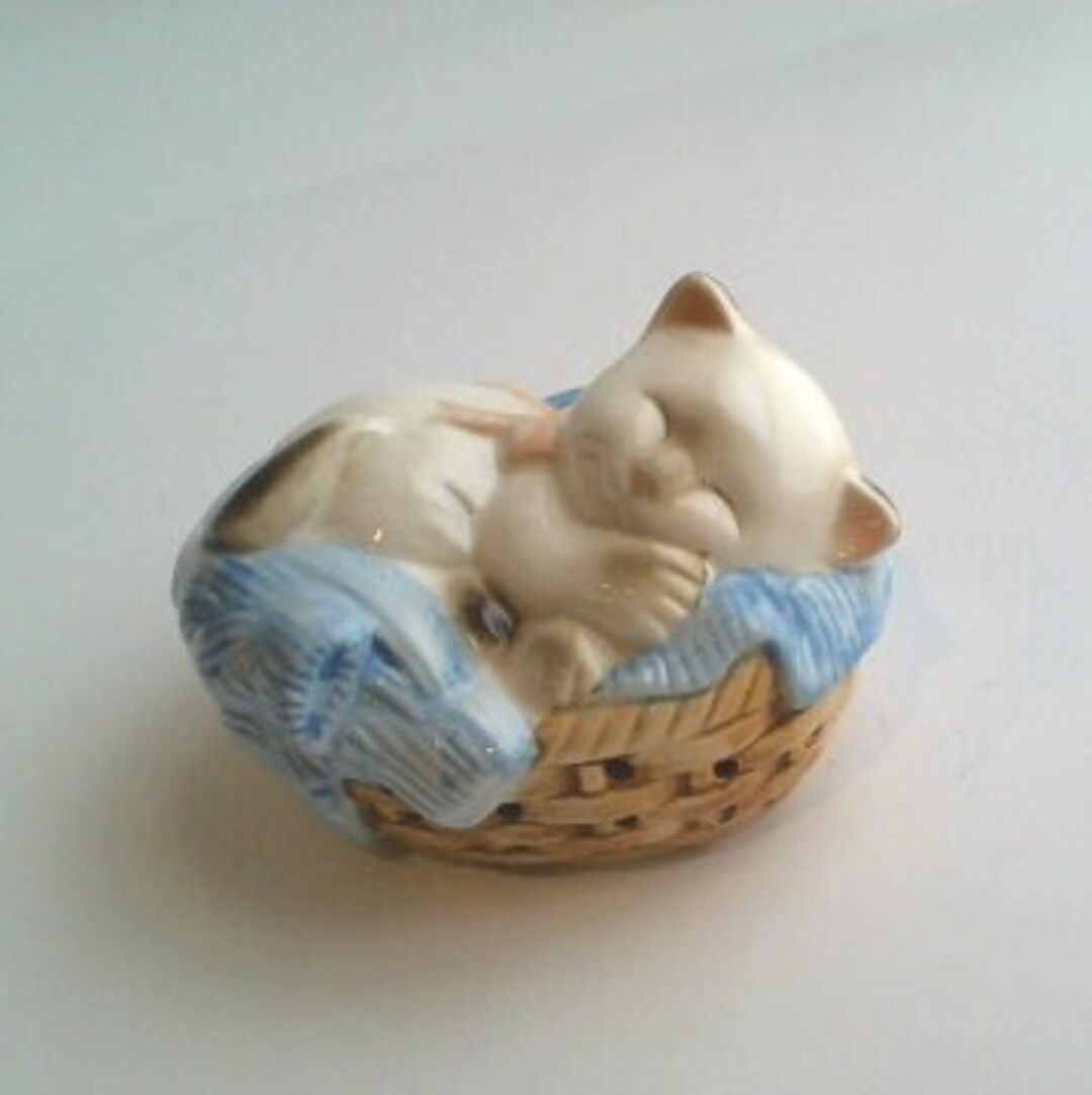 VINTAGE AVON Ceramic Kitten Sachet Pomander /potpourri Holder/1983 - Etsy