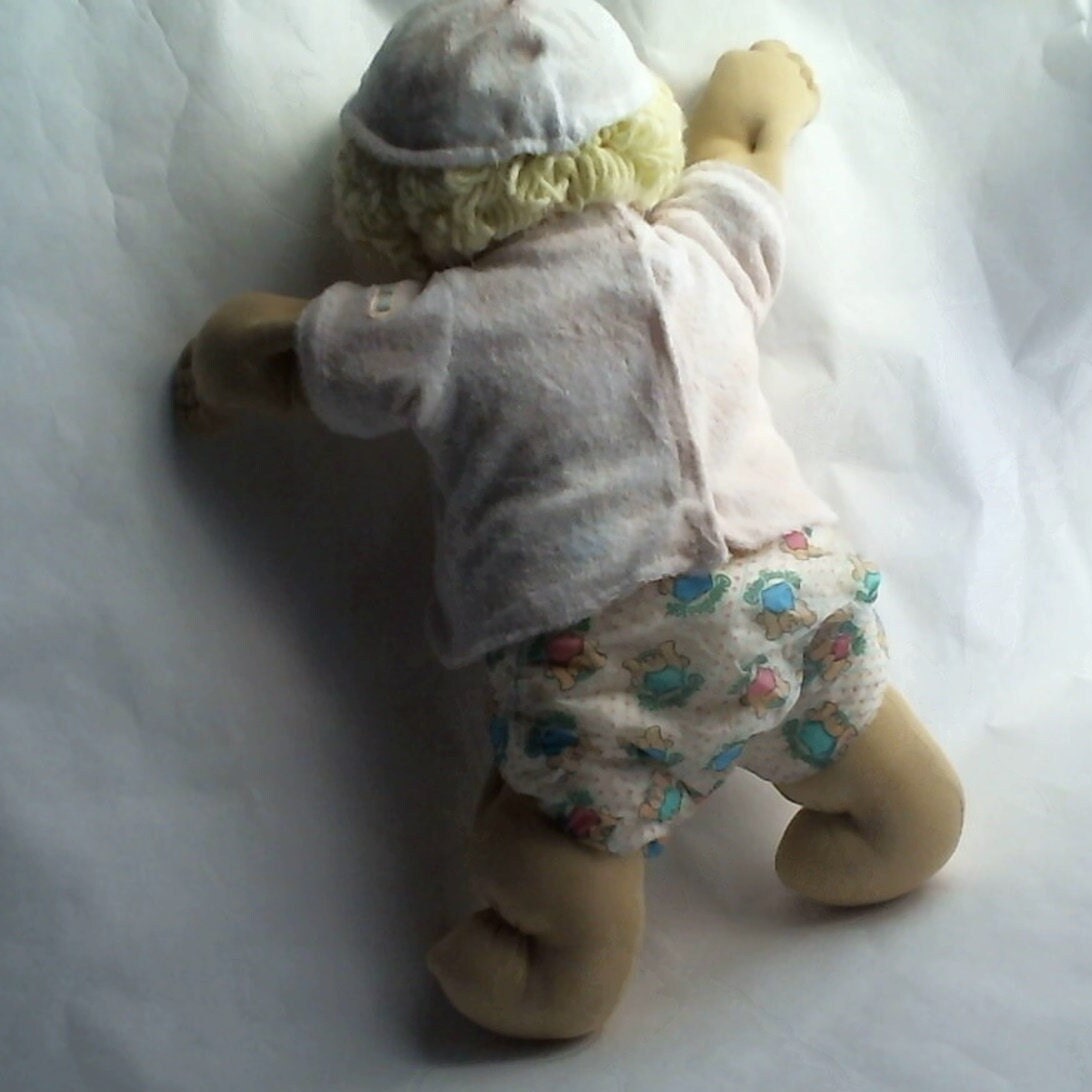 CABBAGE PATCH DOLL Original 1978, 1982 With Original Cabbage Patch Outfit and Diaper - Etsy