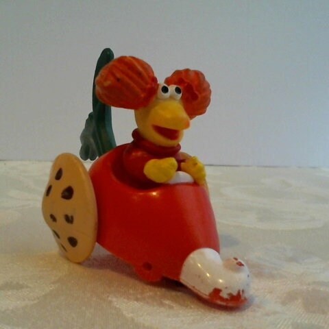 Vintage 1988 Red Fraggle Rock Toy Car/mcdonald's Happy Meal Toy Car ...