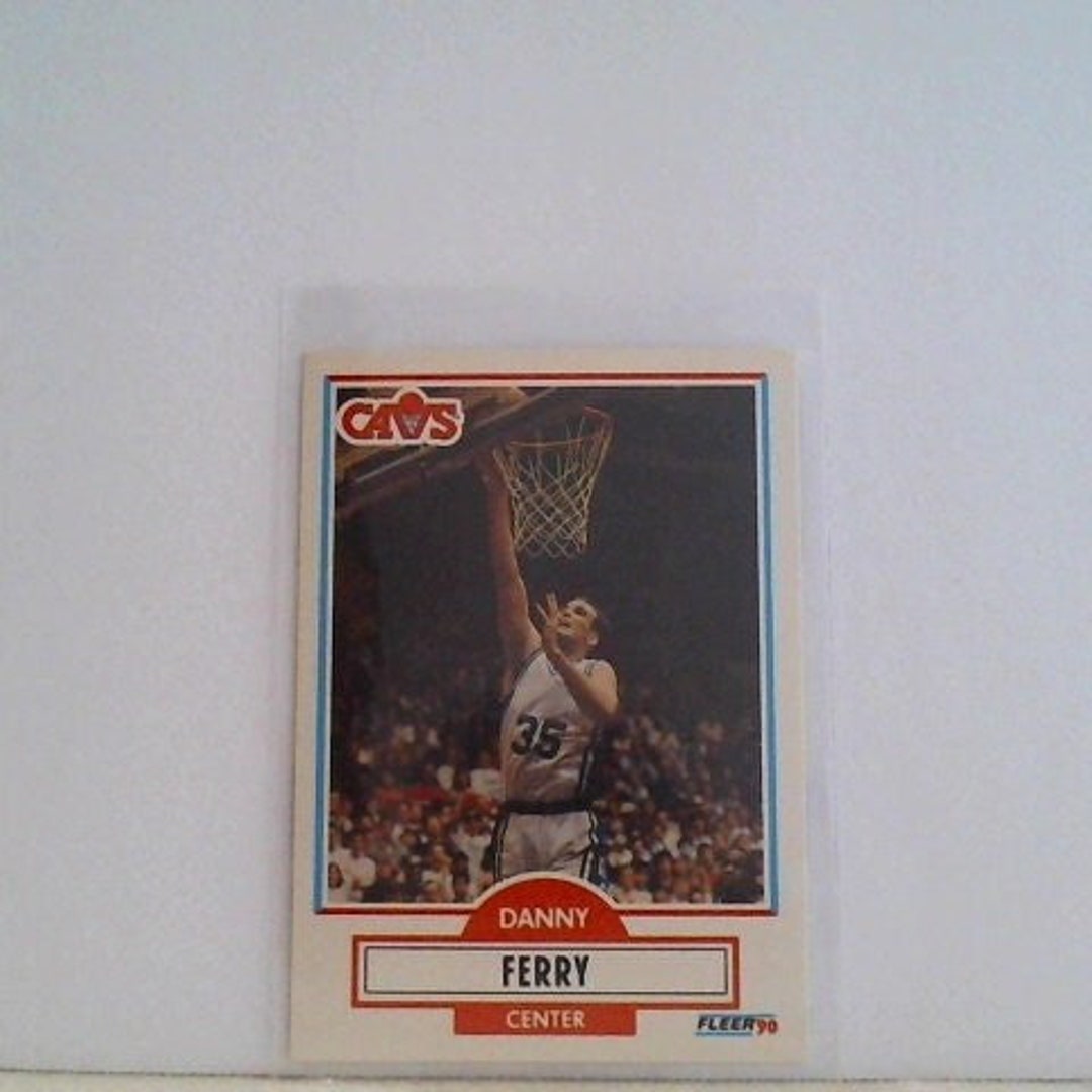 Vintage Danny Ferry 1990 Cleveland Cavaliers Basketball Card 33/NBA ...