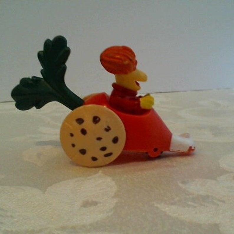 Vintage 1988 Red Fraggle Rock Toy Car/mcdonald's Happy Meal Toy Car ...