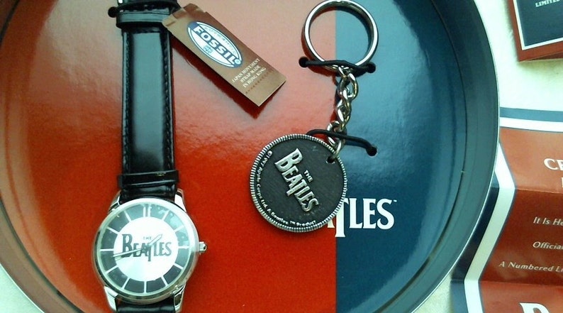 VINTAGE the Beatles Fossil Limited Edition Watch Set/1997/li-1591 ...