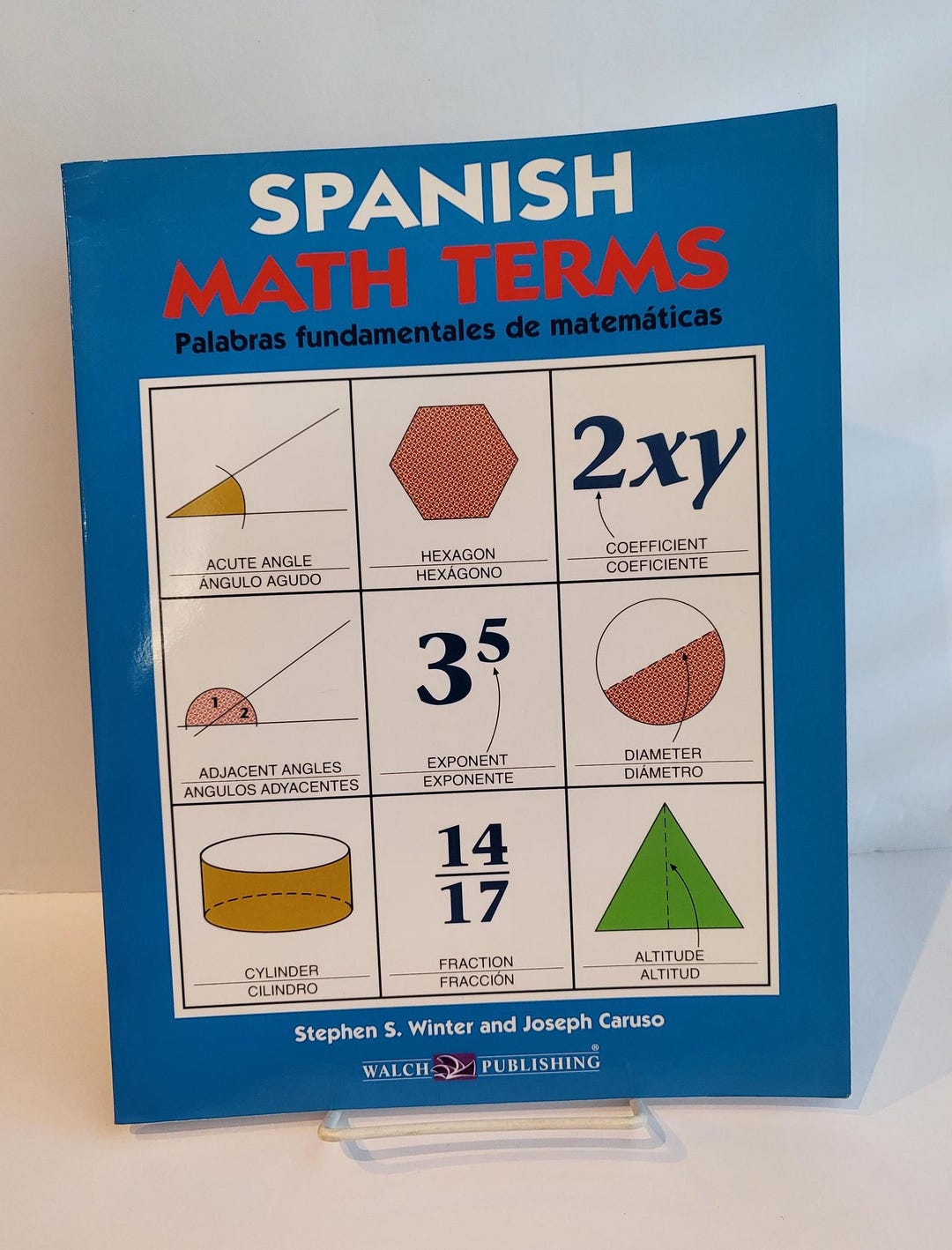 Vintage Book "spanish Math Terms"/a Bilingual Illustrated Guide to Math ...