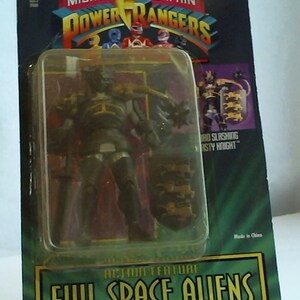 VINTAGE MIGHTY MORPHIN Power Rangers/evil Space Aliens/sword Slashing ...