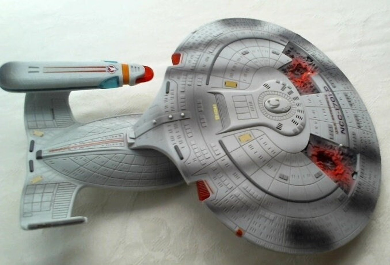 Vintage the U.S.S. Enterprise (NCC-1701-D) Star Trek Starship/star Trek ...