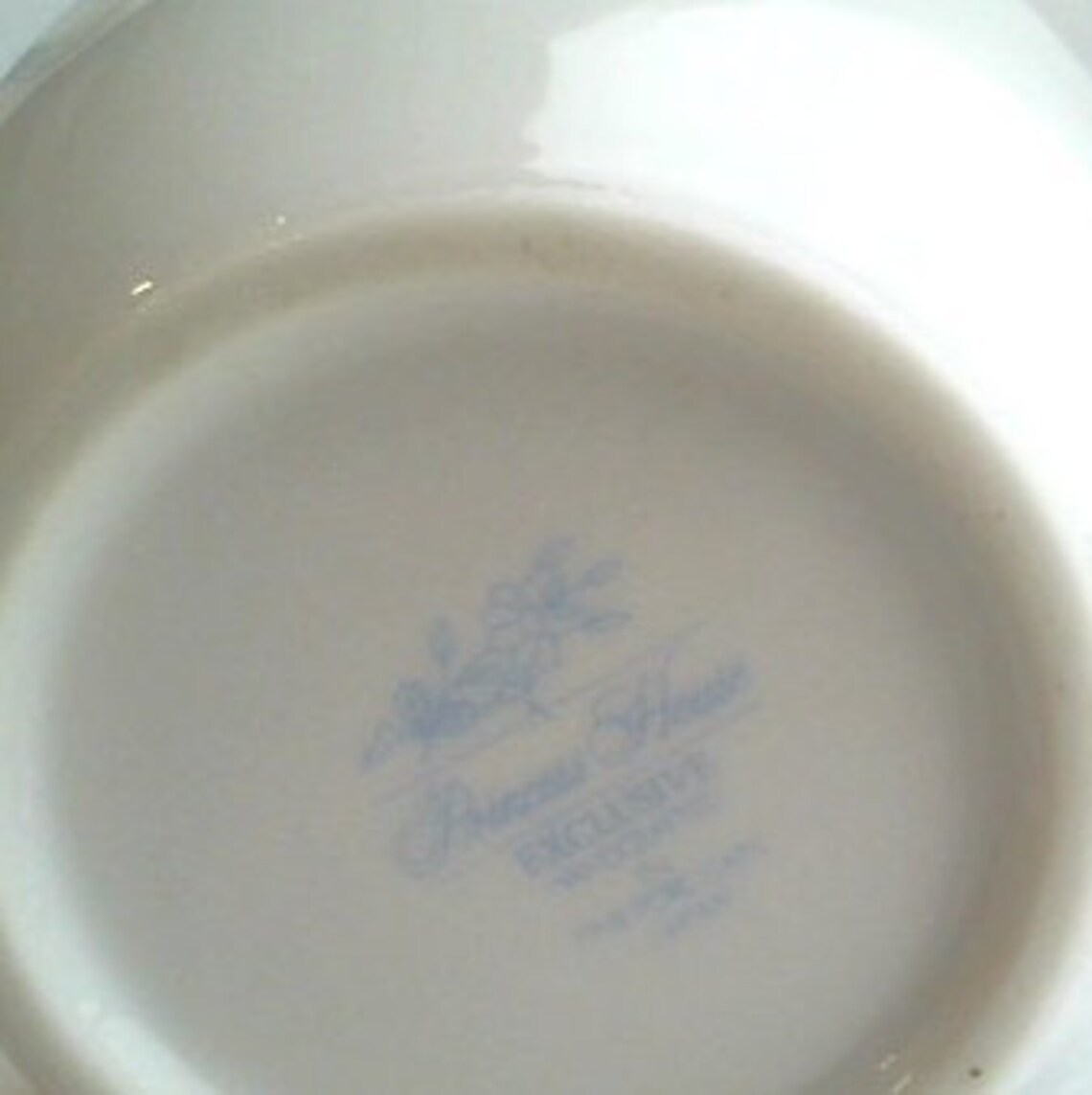 VINTAGE Princess House Floral Ribbon Fine Porcelain Vase/crafted in ...