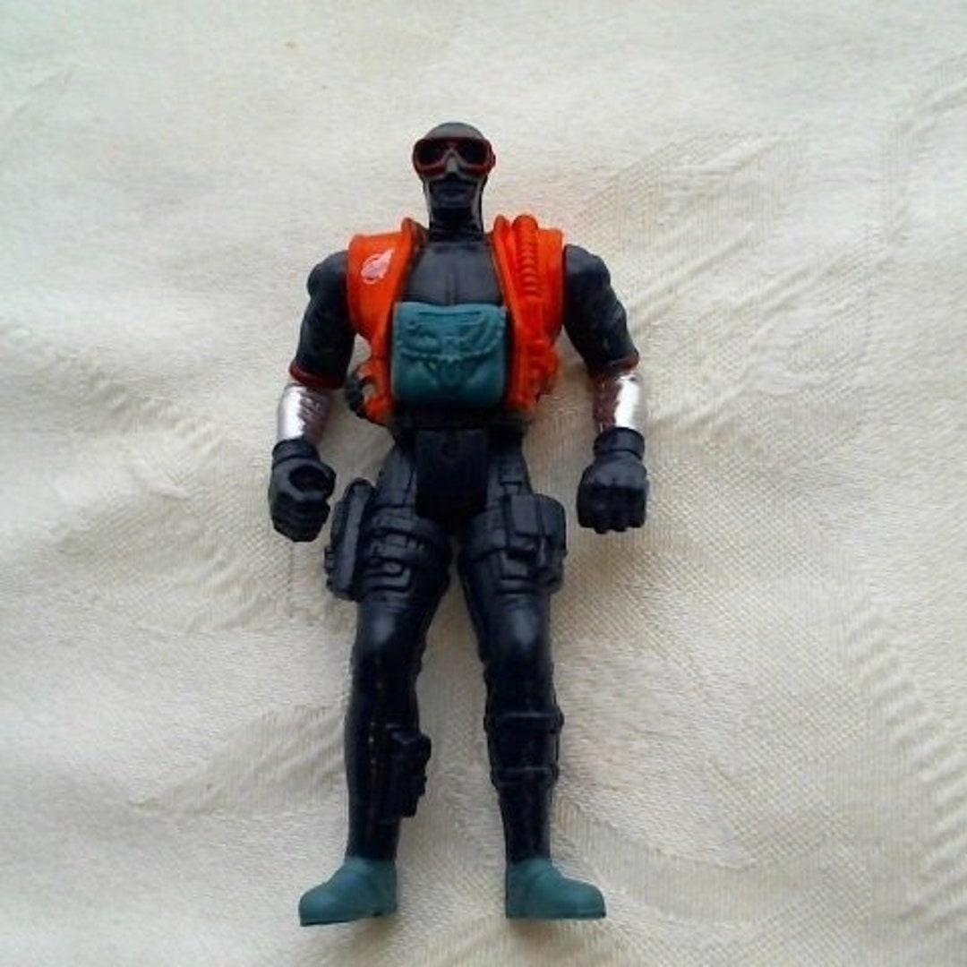Vintage Chap Mei Scuba Action Diver Figure/shark Tank Scuba Diver/tiger ...