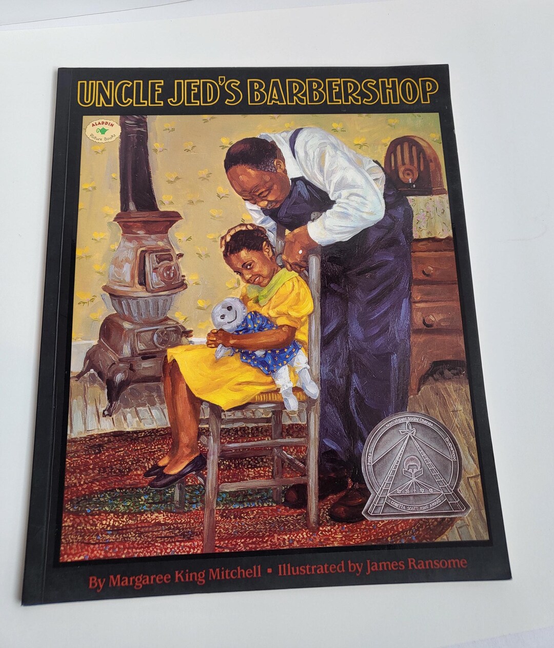 Vintage Book "uncle Jed's Barbershop" by Margaret King Mitchell ...