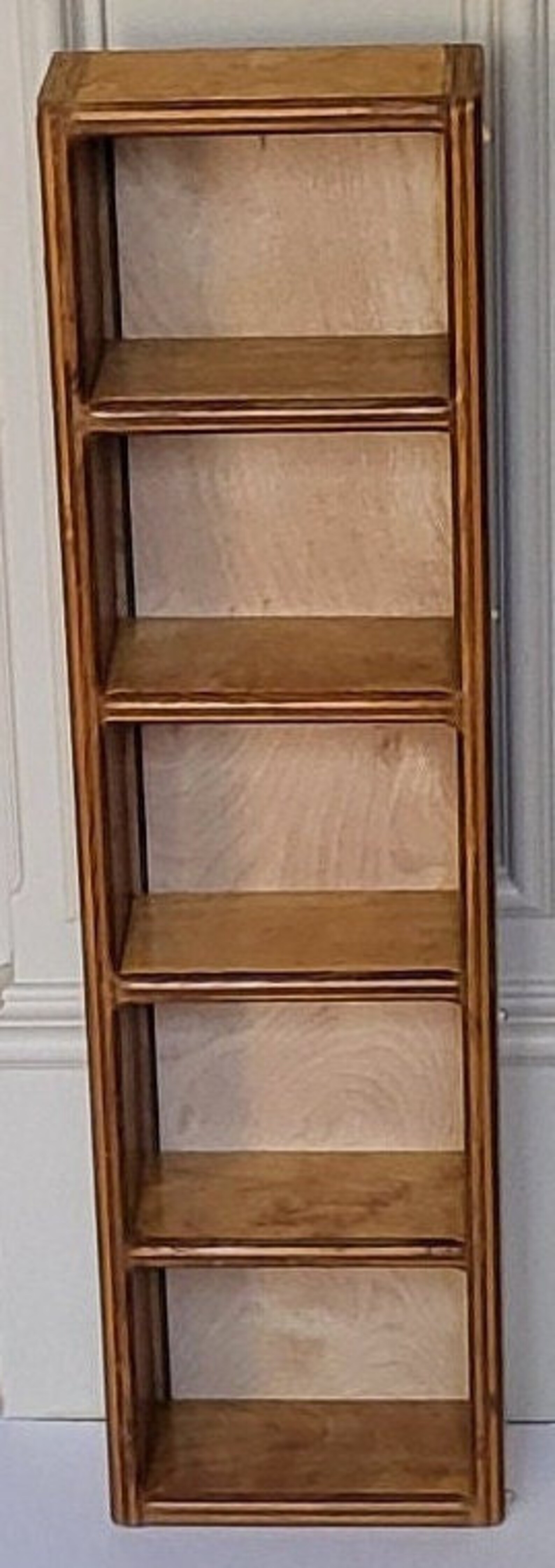 Vintage Solid Oak Wood Heavy Sturdy Five Shelf Compartment/wooden/5 ...