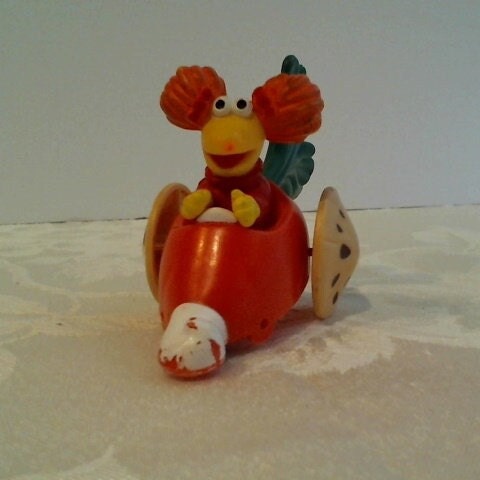 Vintage 1988 Red Fraggle Rock Toy Car/mcdonald's Happy Meal Toy Car ...